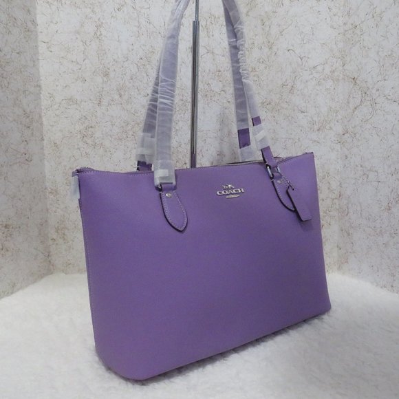 Coach | Bags | Coach Crossgrain Leather Gallery Tote Iris | Poshmark
